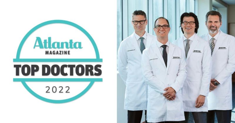 All Axion Spine & Neurosurgery Physicians Named Atlanta Top Doctors